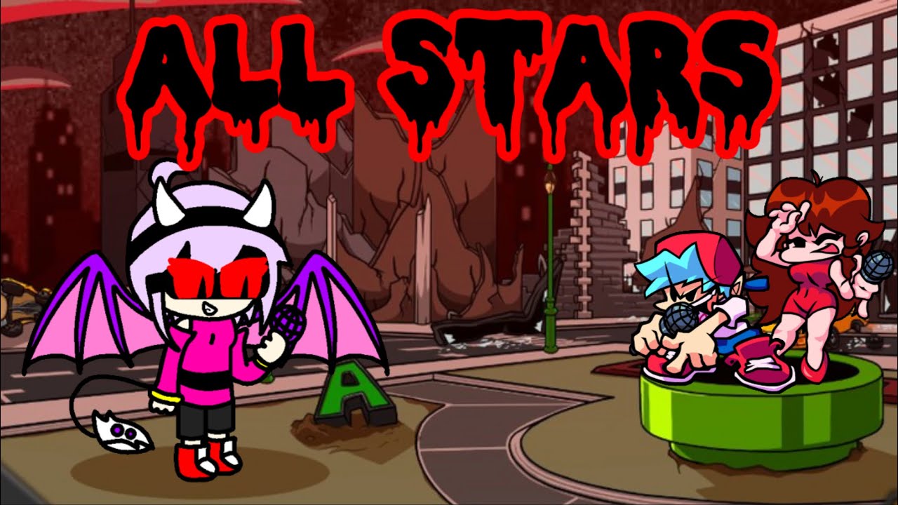 FNF All Stars but Vzi sing it - YouTube