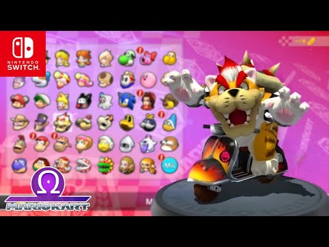 New Character Meow Bowser Mario Kart 8 Deluxe (Omega) - YouTube