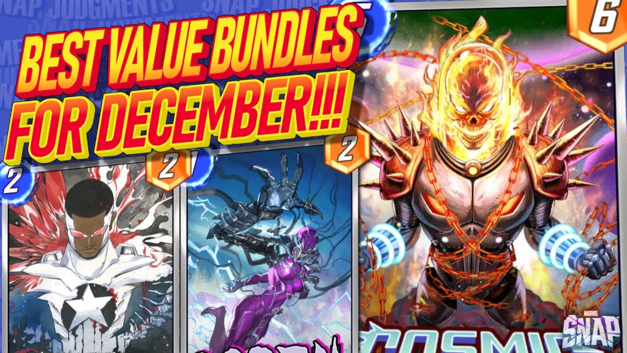 Bundle Guide and Ratings for Marvel Snap In December! Plan and Save ...