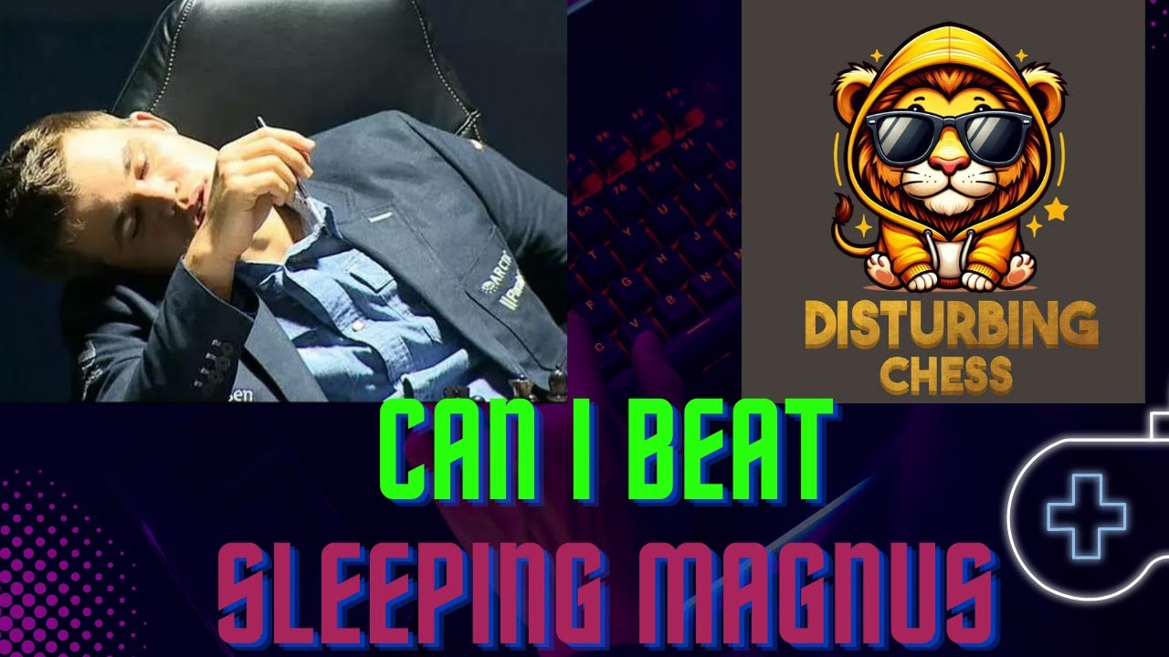 Sleeping Magnus plays a BongCloud :) | Playing with Magnus Carlsen Bots ...