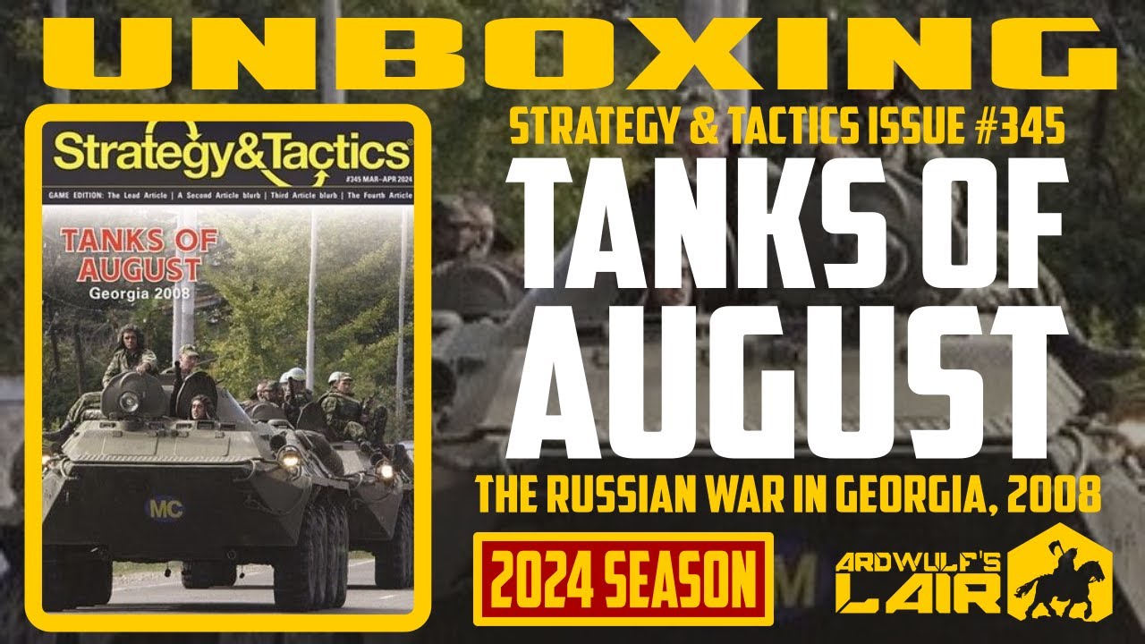 Unboxing | Tanks of August (Strategy & Tactics Issue 345) - YouTube