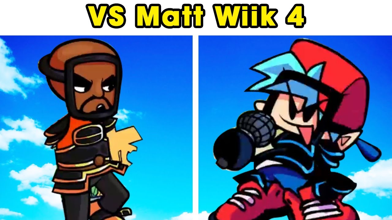 Friday Night Funkin': Vs Matt Wiik 4 FULL WEEK [FNF MODS HARD] - YouTube
