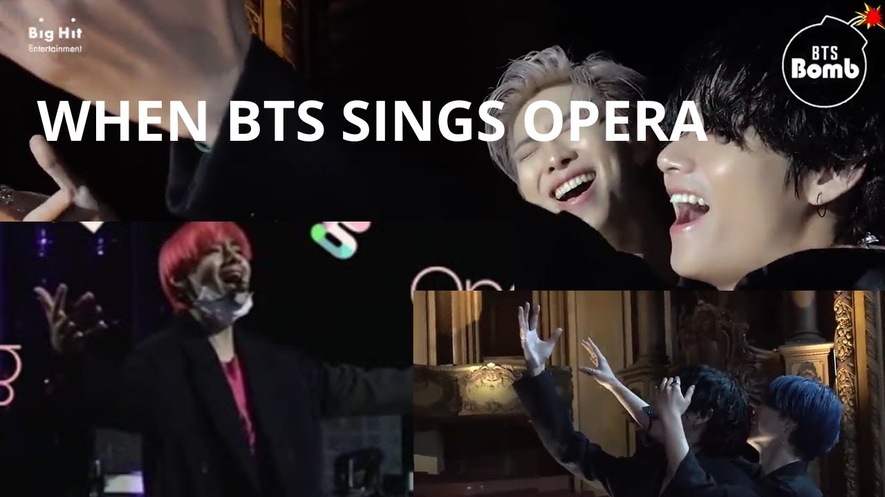 BTS Singing OPERA - YouTube