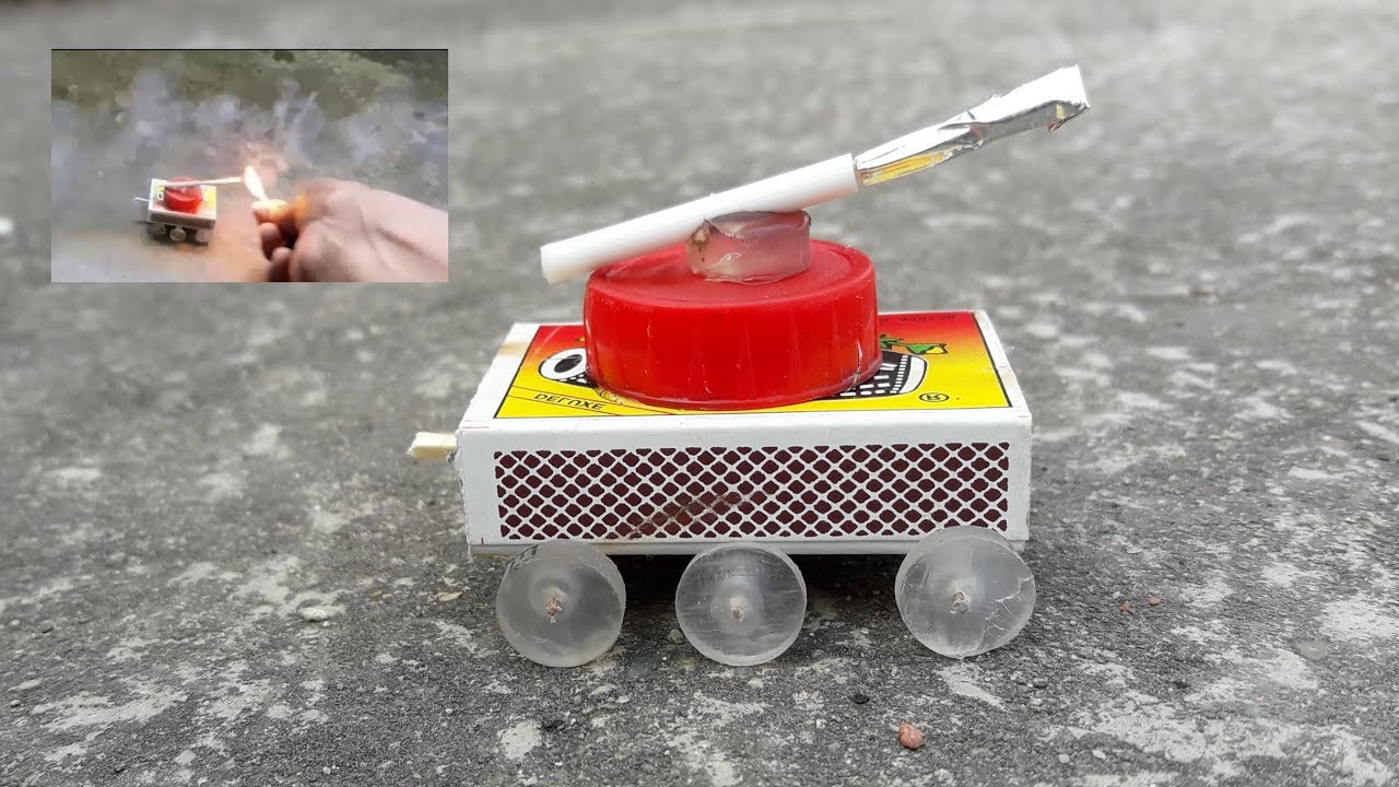 how to make small matches Tank /matches bomb - YouTube
