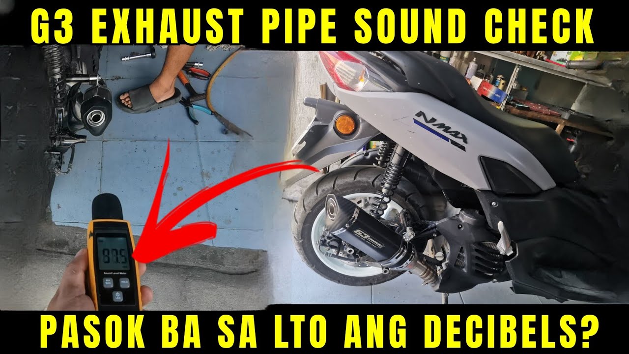 G3 RACING EXHAUST | LTO COMPLIANT - YouTube