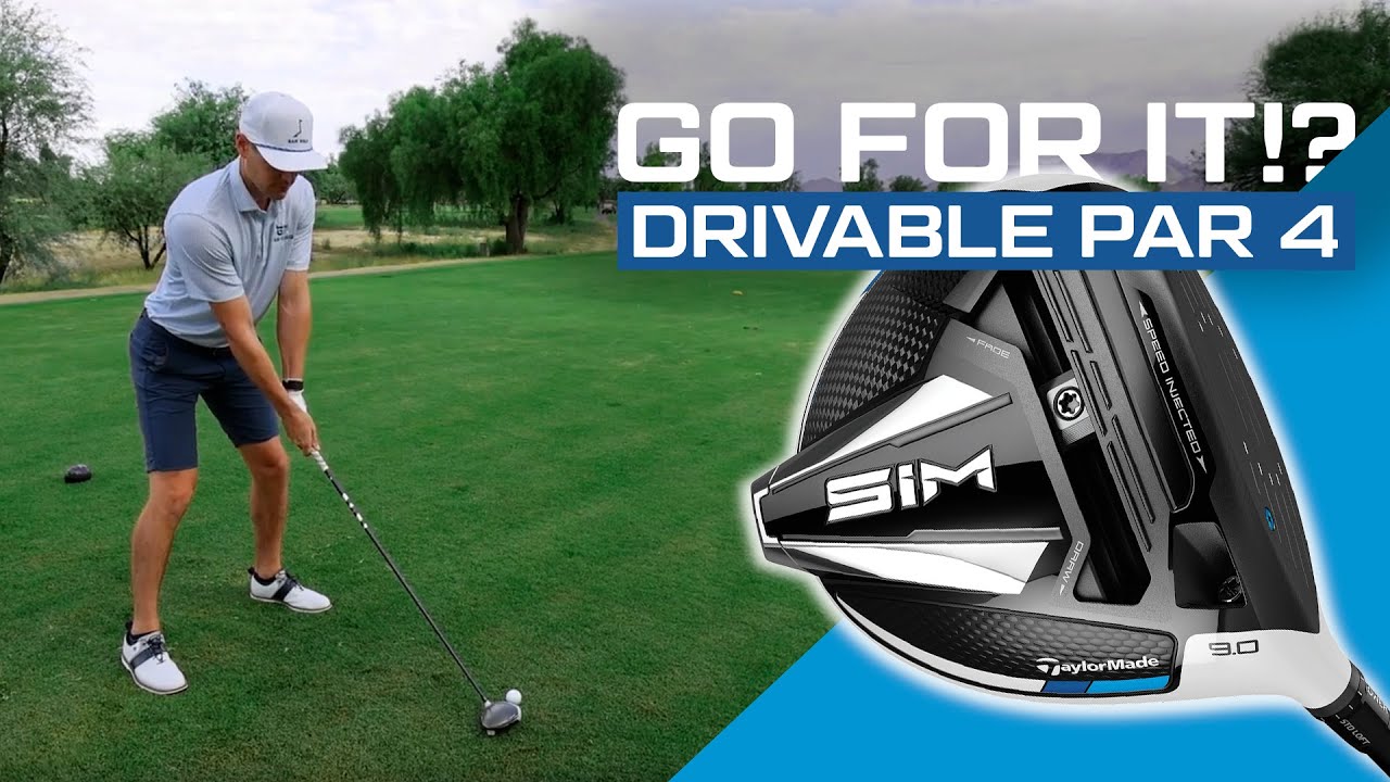 How to play a drivable Par 4 | Score Better Golf Tips - YouTube