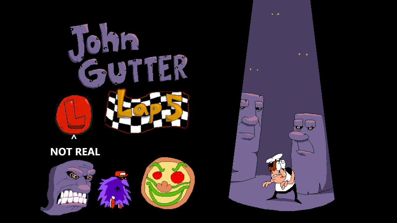 Pizza Tower United John Gutter Lap 5 - YouTube
