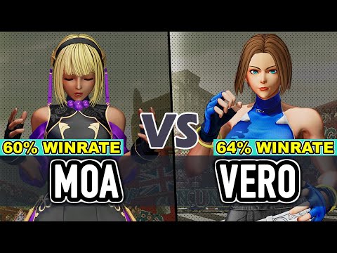 KOF XV ▰ MOA (Athena/Mai/Maxima) vs VERO (Blue Mary/Yamazaki/Isla) ▰ The King of Fighters XV