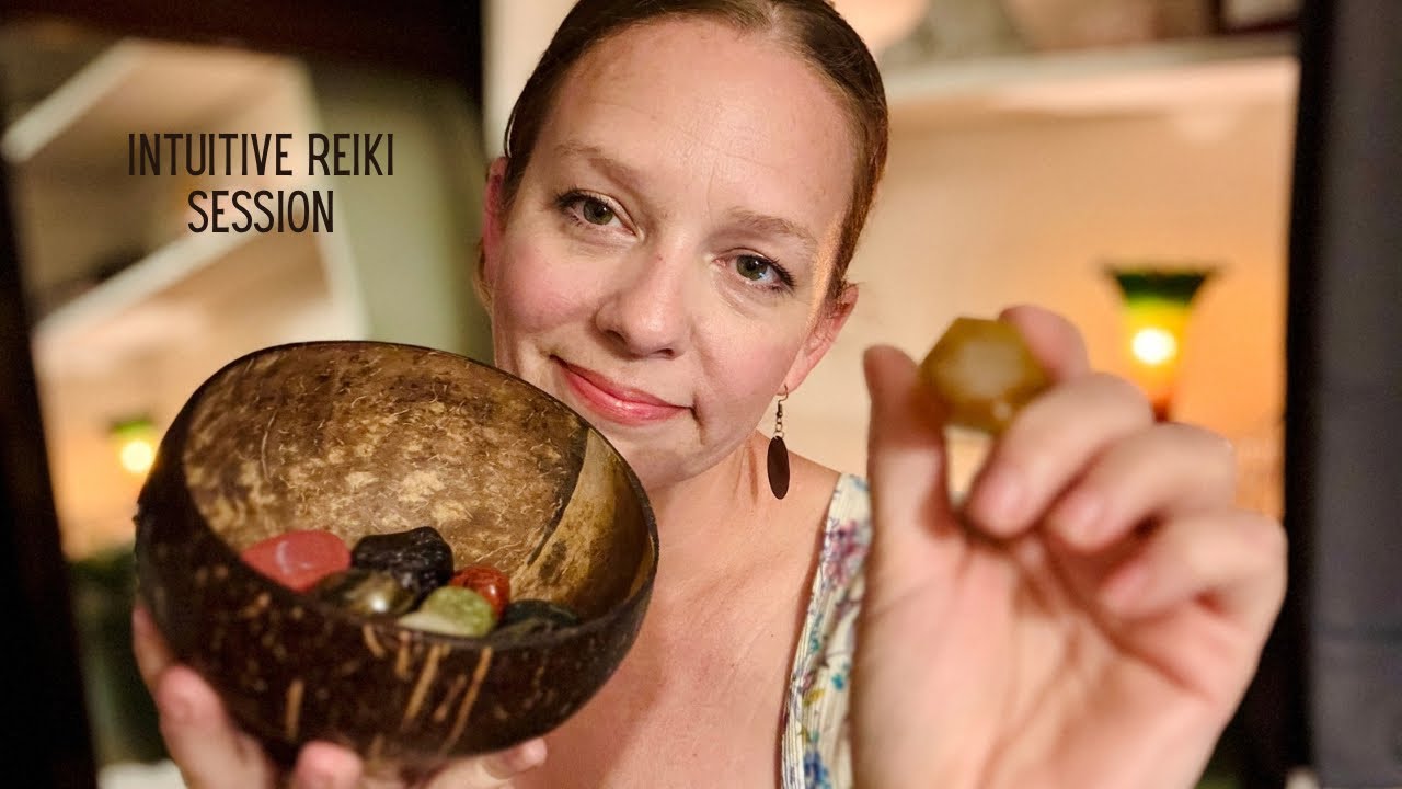ASMR Reiki Intuitive Session🔮Healing Your Worry and Stress | Unintentional ASMR | 🪶🕯️🥀💎🎐 - YouTube