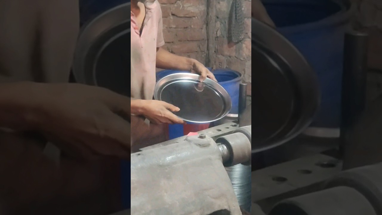 stainless steel making plates - YouTube