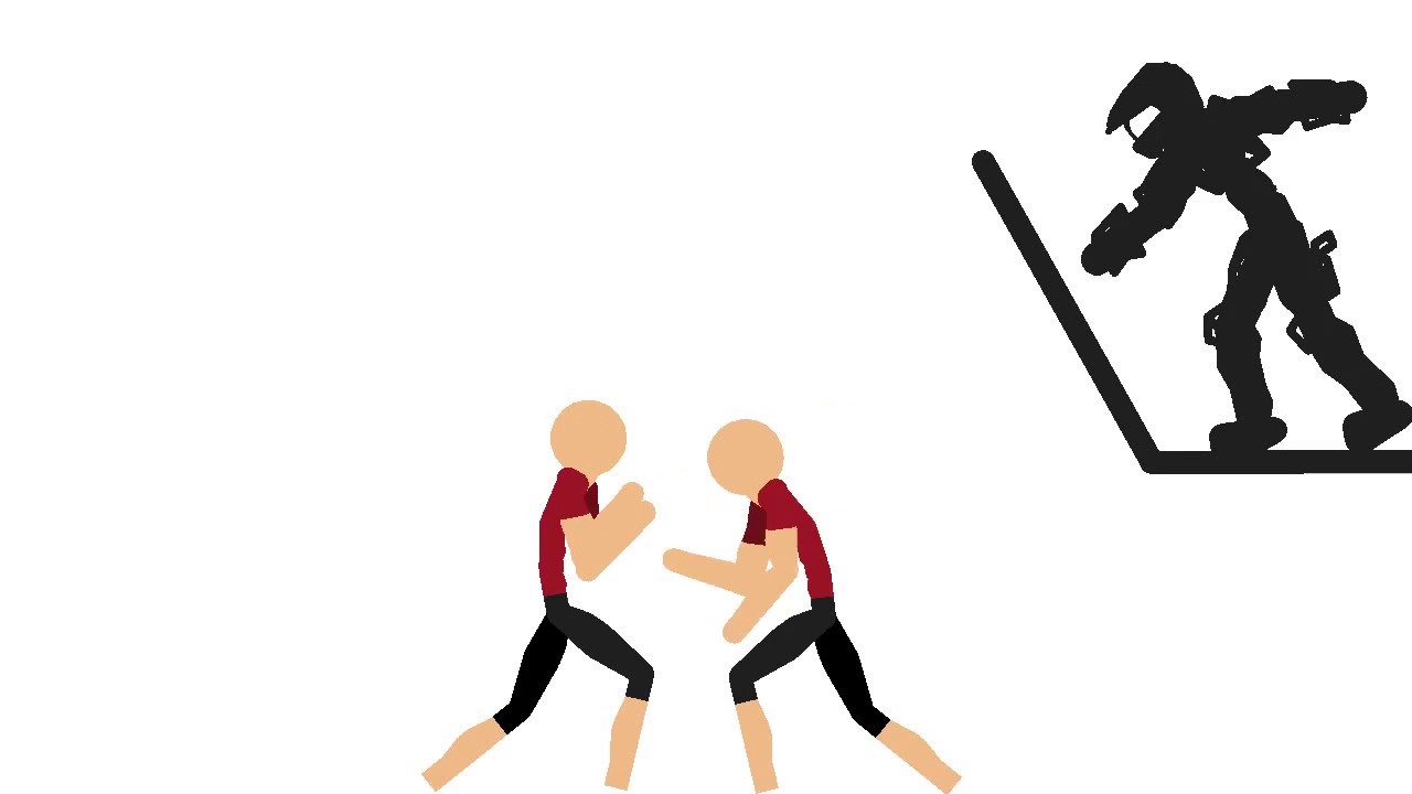 Boxing on boxing day! A stick figure animation - YouTube