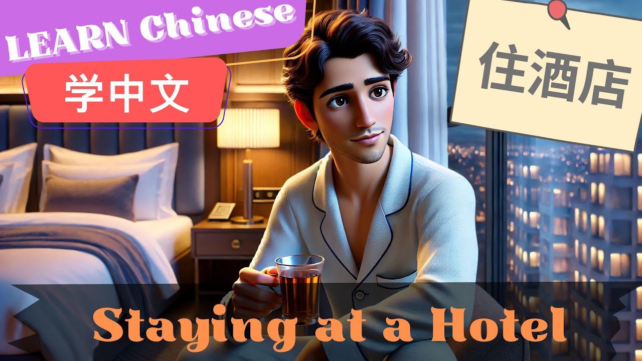 Staying at a Hotel住酒店 | Slow and Normal Speed | Learn Mandarin Chinese ...