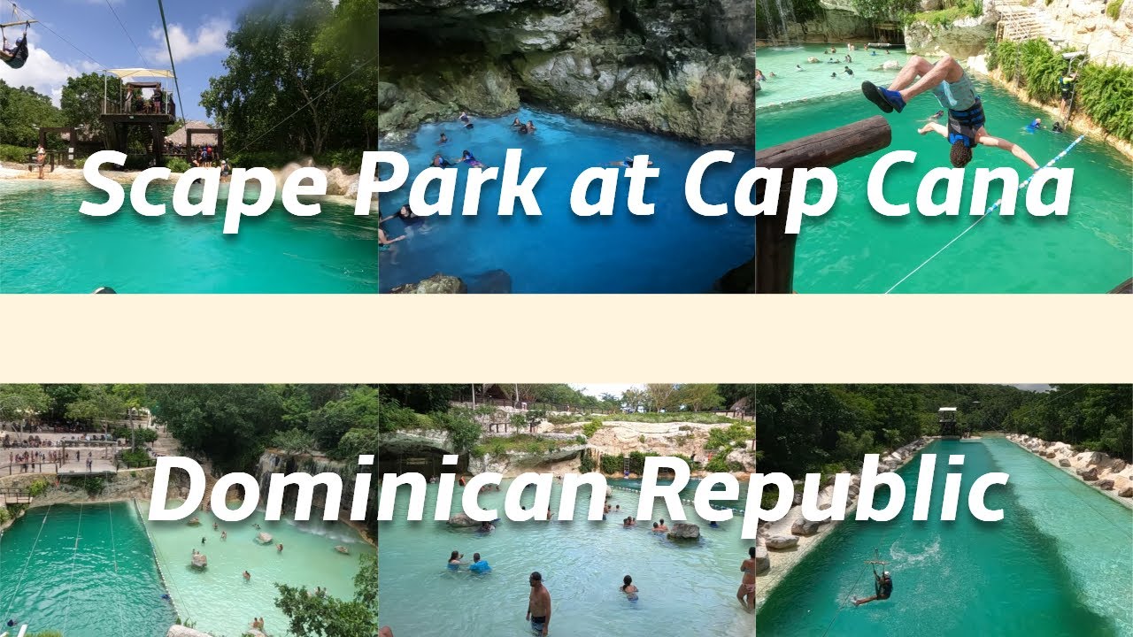 Dominican Republic, Scape Park at Cap Cana, Water Ziplines, Cenote ...