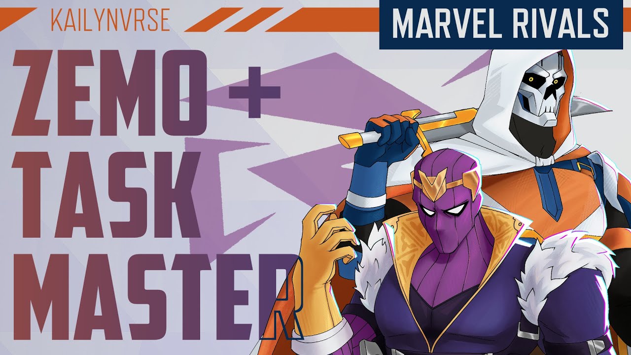 Designing ZEMO and TASKMASTER in Marvel Rivals - YouTube