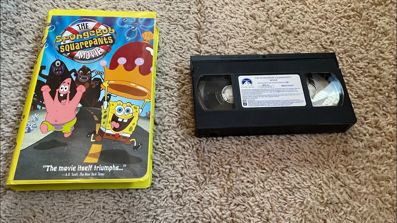 Opening to The SpongeBob SquarePants Movie VHS 2005 - YouTube
