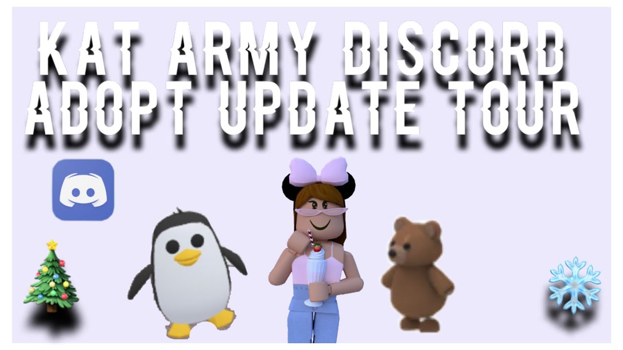 Kat Army Discord + New Adopt Me Update Tour | ikxttyi - YouTube