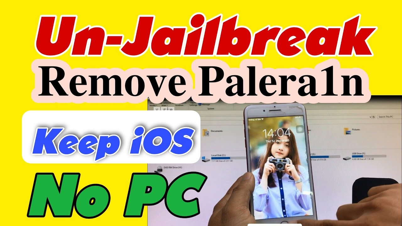 [Rootless] How to Un-Jailbreak iOS 15/16 | Remove Palera1n | Keep iOS ...
