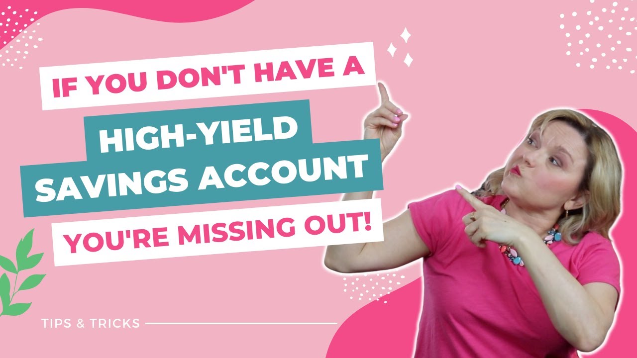 Your Savings Account is LOSING MONEY - HERE'S WHY! | What is an HYSA ...
