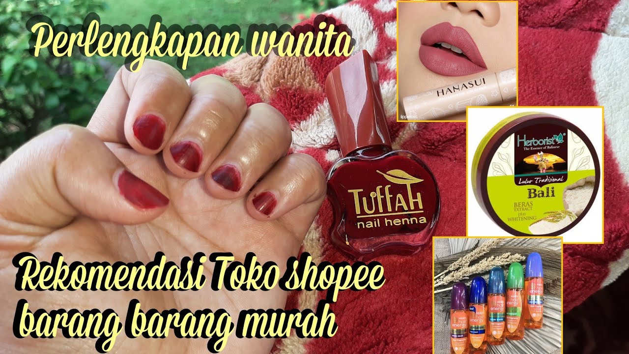 REKOMENDASI TOKO MAKEUP MURAH DI SHOPEE #shopeehaul - YouTube