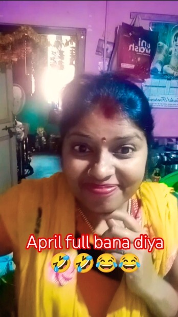 April full bana diya 🤣🤣🤣🤣 #comedy #funny #trending @Mrs_comedian_1 ...