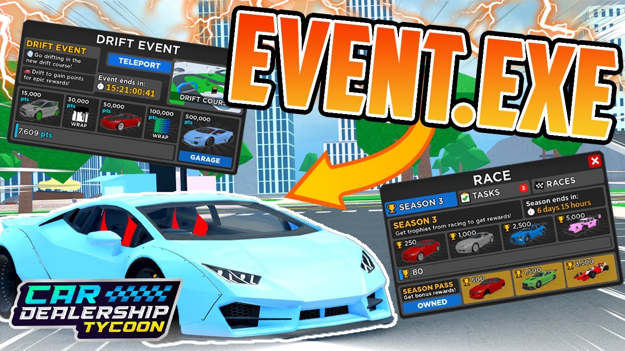 CDT Events.exe (Funny Moments!!) | Car Dealership Tycoon | Roblox - YouTube