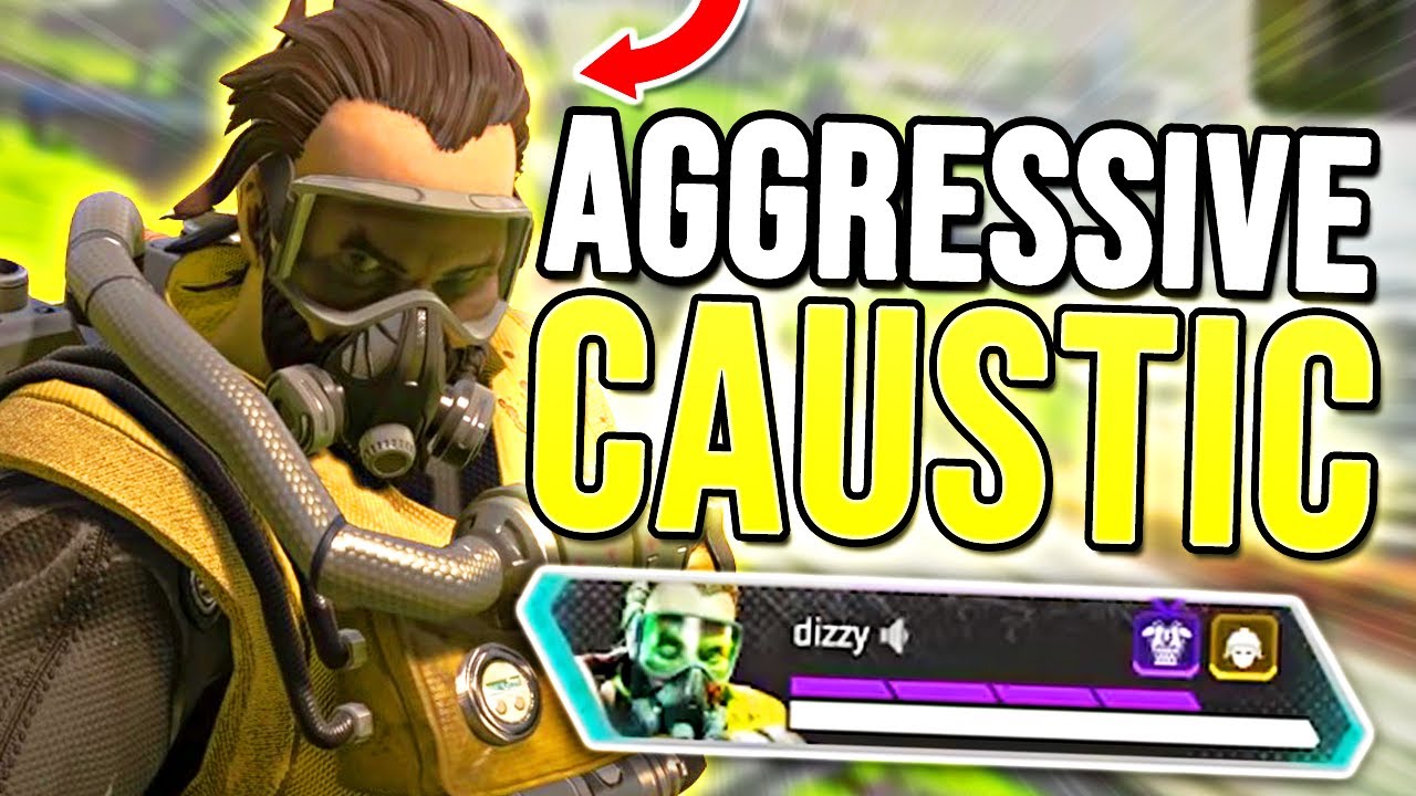The Most AGGRESSIVE CAUSTIC in Apex Legends Season 10 - YouTube