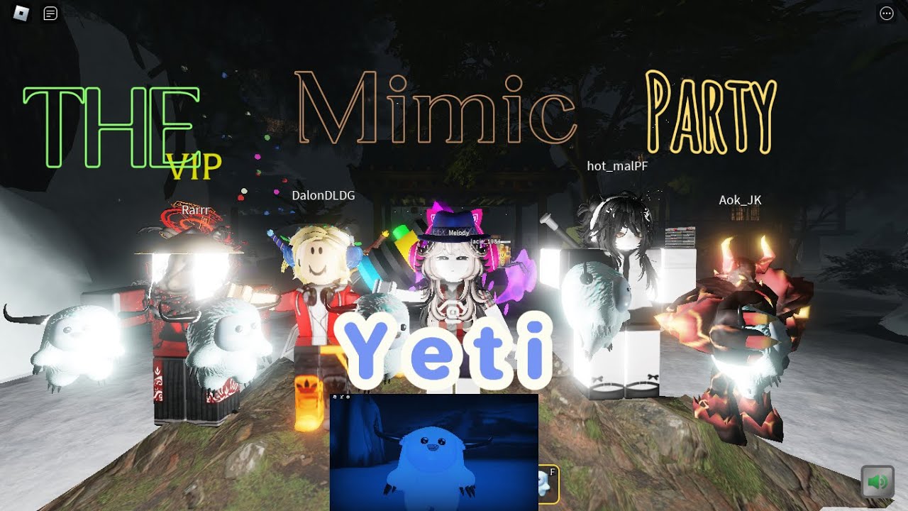 The Mimic Yeti #roblox #Mimic - YouTube