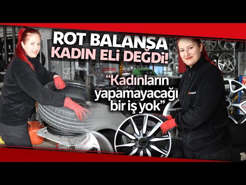 Kadın Lastik Ustası Önce Şaşırtıyor, Sonra Beğeni Topluyor
