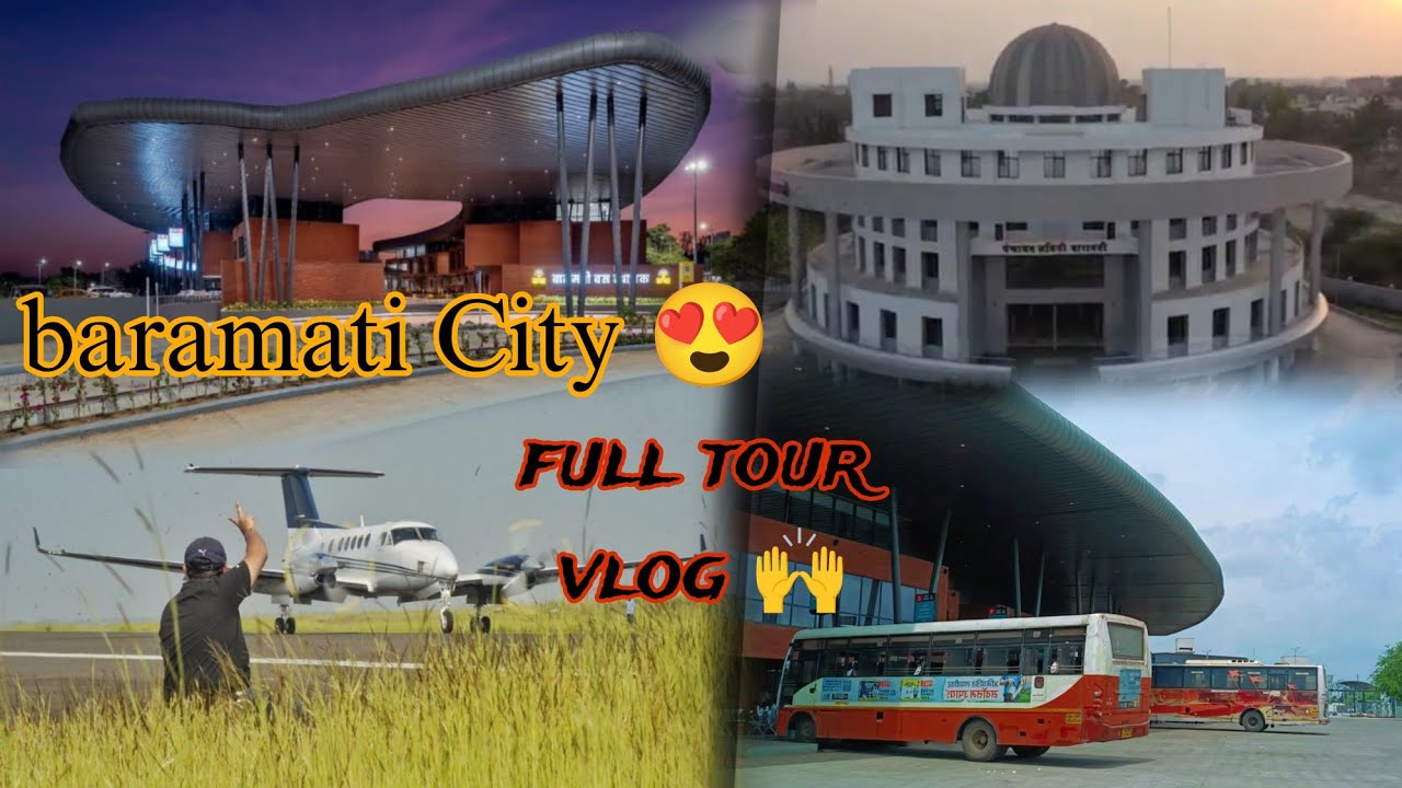 Baramati City Tour Beautiful City In Maharashtra ||best place in ...