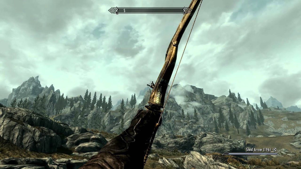 Skyrim The Flying Sabre Cat - YouTube
