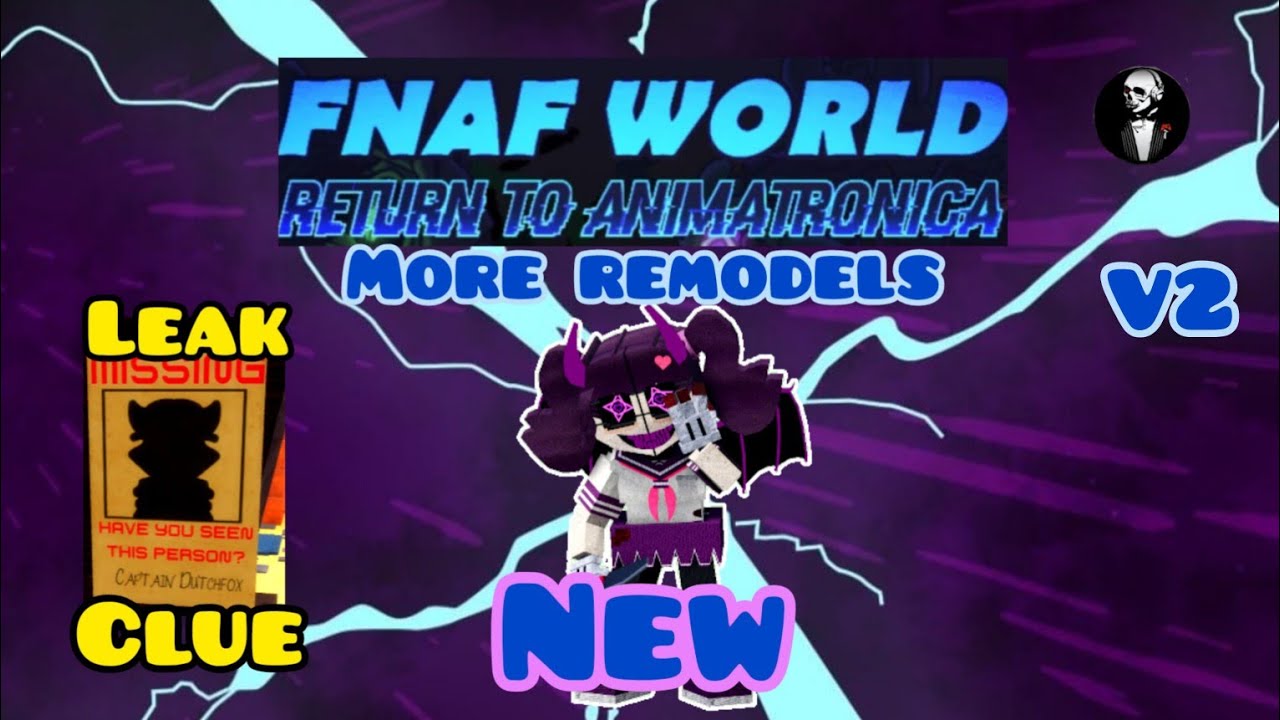 FNAF World return to Animatronica New remodels - YouTube