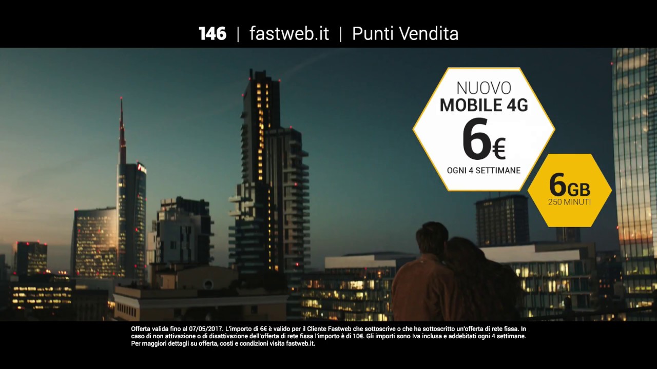 Scopri il nuovo Mobile 4G di Fastweb! - YouTube