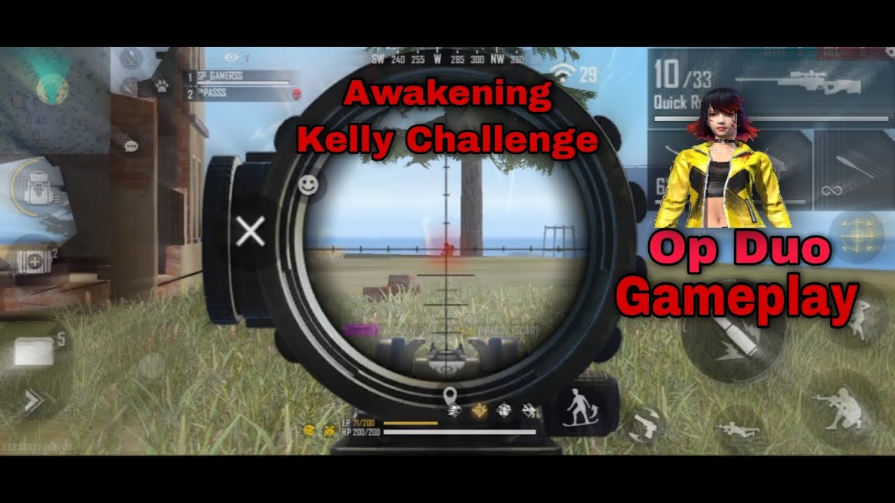 Only Awakening Kelly Challenge | Duo Op Gameplay | SP_GAMERSS - YouTube