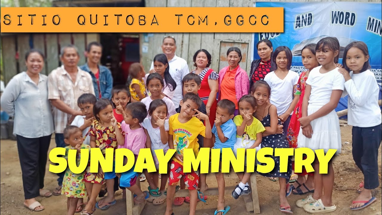 SUNDAY MINISTRY | SITIO QUITOBA TCM, GGCC | NOVEMBER 17, 2024 - YouTube