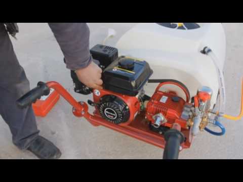 Barbaros Motor İlaçlama Makinesi Kullanımı