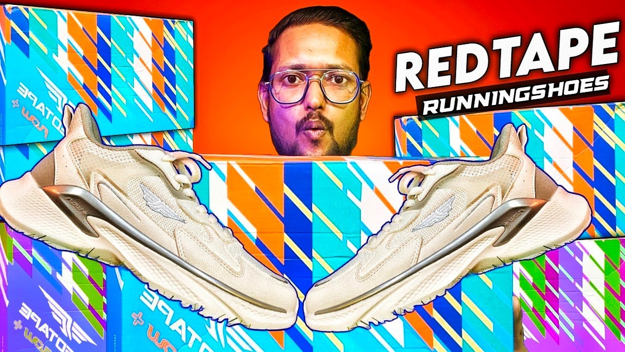 Red Tape Flow Plus Running Shoes Unboxing & Review | Best Red Tape ...
