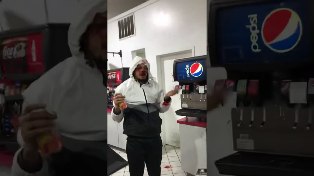 THF BILLA BEATS GUY UP FOR THREATENING HIM (MUST SEE) RAW SURVEILLANCE ...