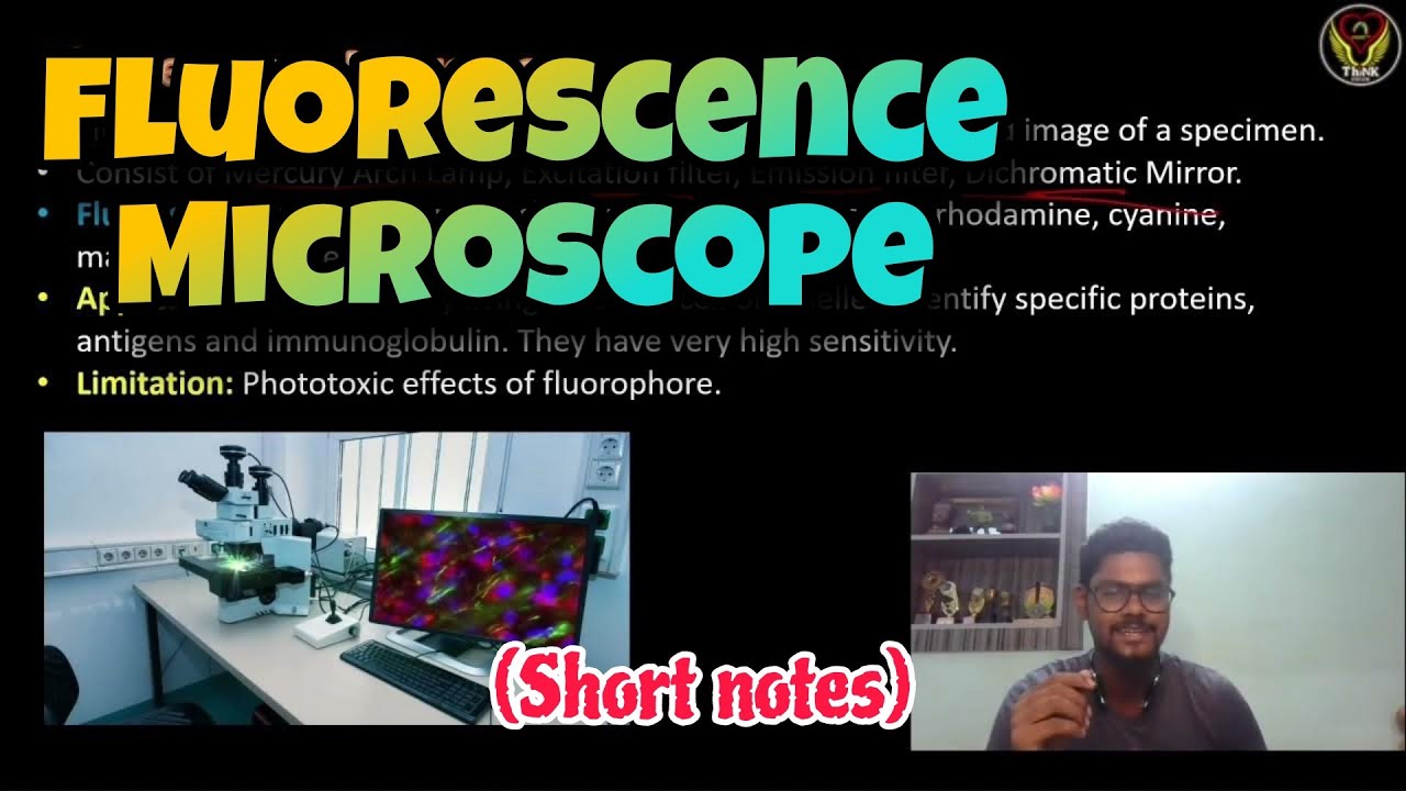Fluorescence Microscope (Short notes) | Tamil | Microbiology | ThiNK ...