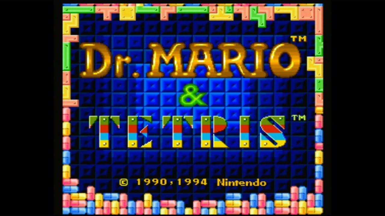 Tetris & Dr. Mario Super Nintendo Mixed Match - YouTube