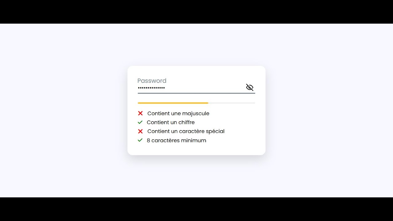 Password Checker in JavaScript - YouTube