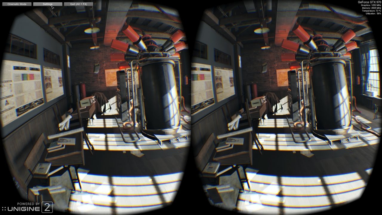 UNIGINE Superposition Benchmark - VR Features Review - YouTube