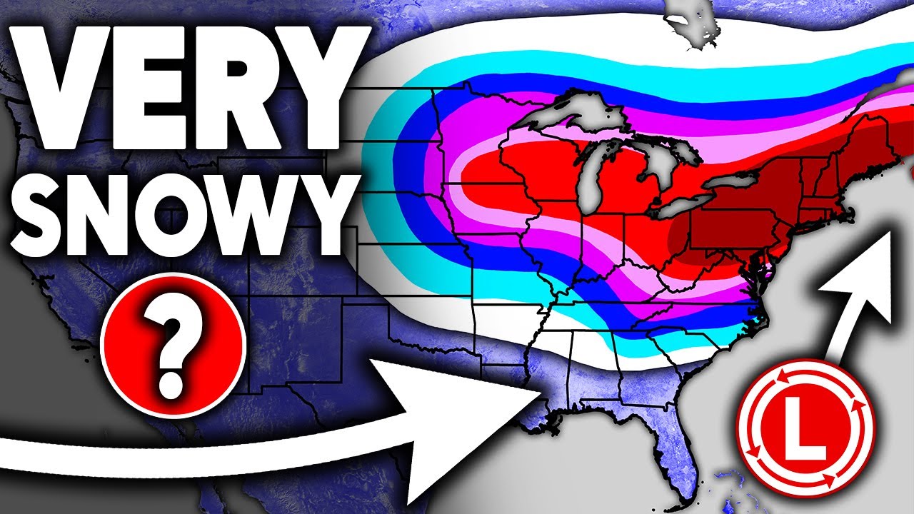 December Looks Seriously Cold and Very Snowy... - YouTube