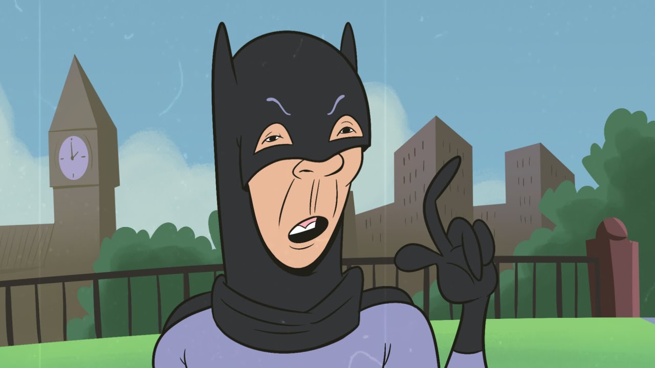 Batman teaches you road safety - YouTube