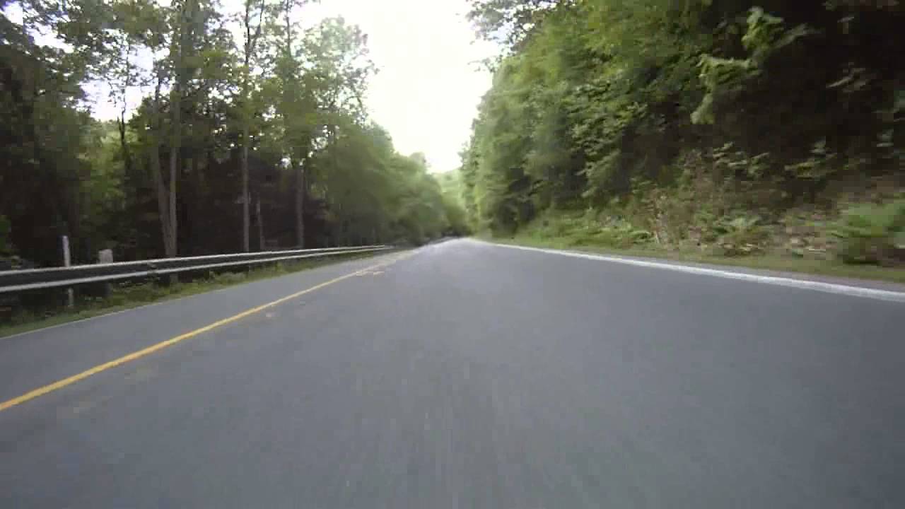 First ride with new front wheel mount - YouTube