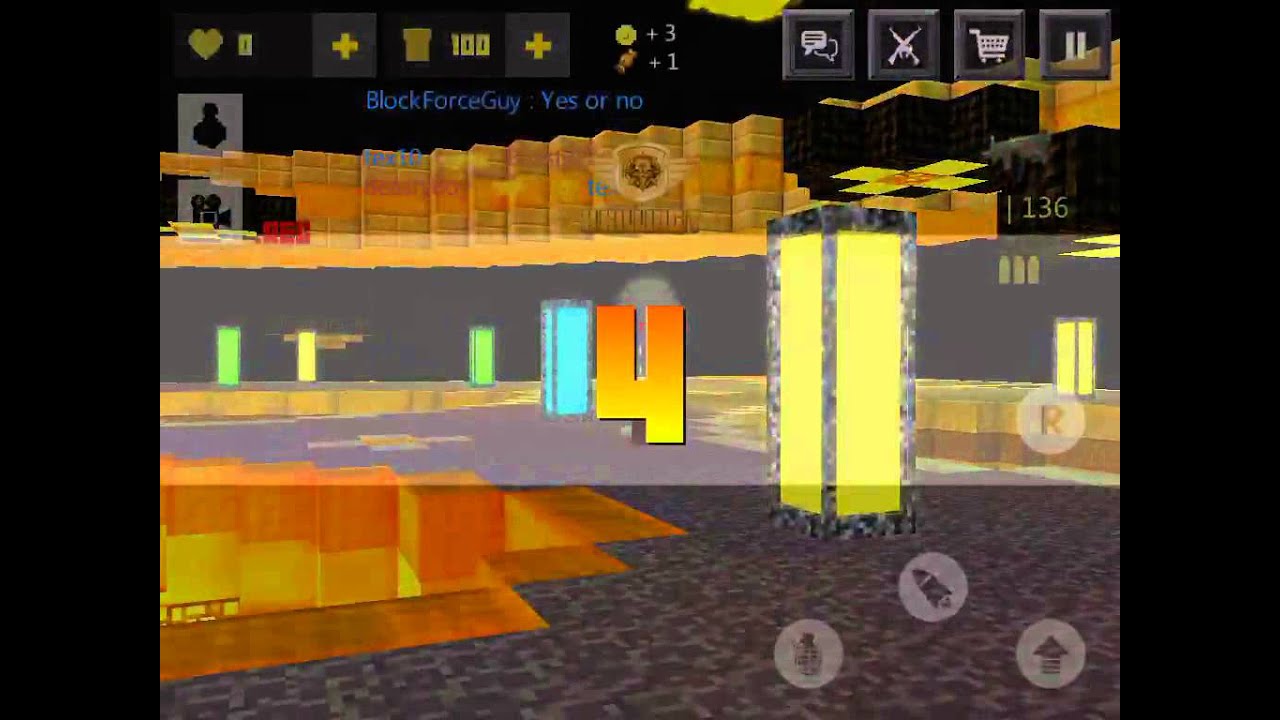 [Block Force - Pixel Style Gun Shooter Game] Blockforce lets play - YouTube