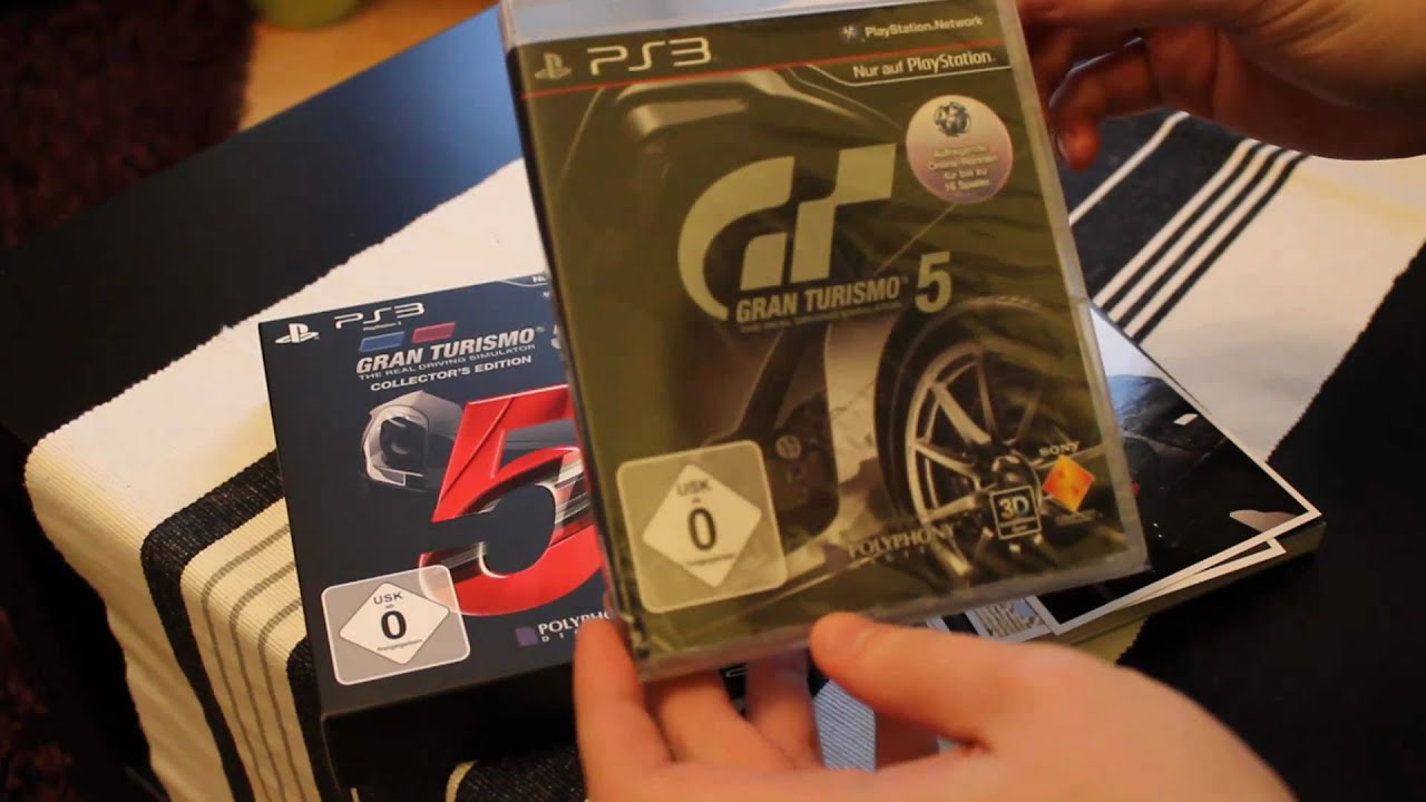 GT5 Collector's Edition: Unboxing (Deutsch) - YouTube