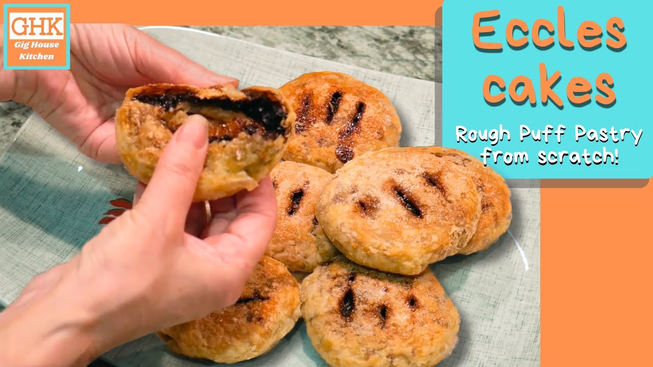 ECCLES CAKES | Rough Puff Pastry - YouTube