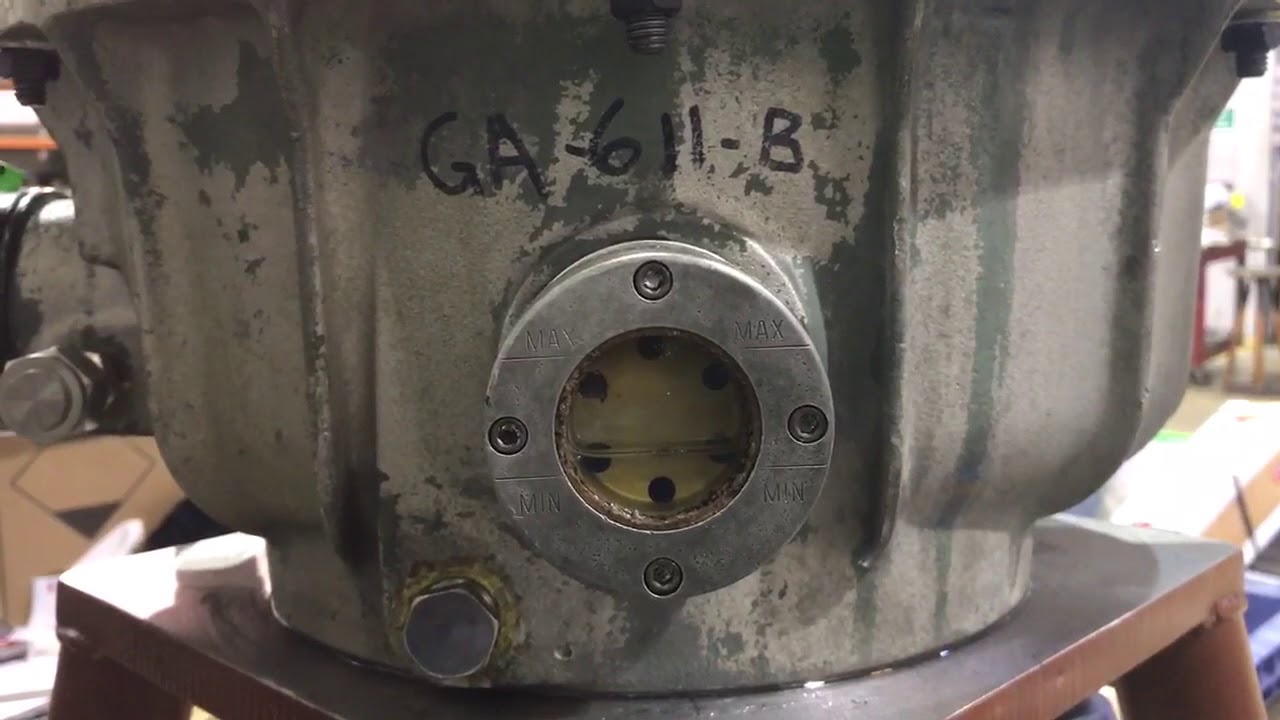 Sundyne LMV-322 Gearbox Test Run - YouTube