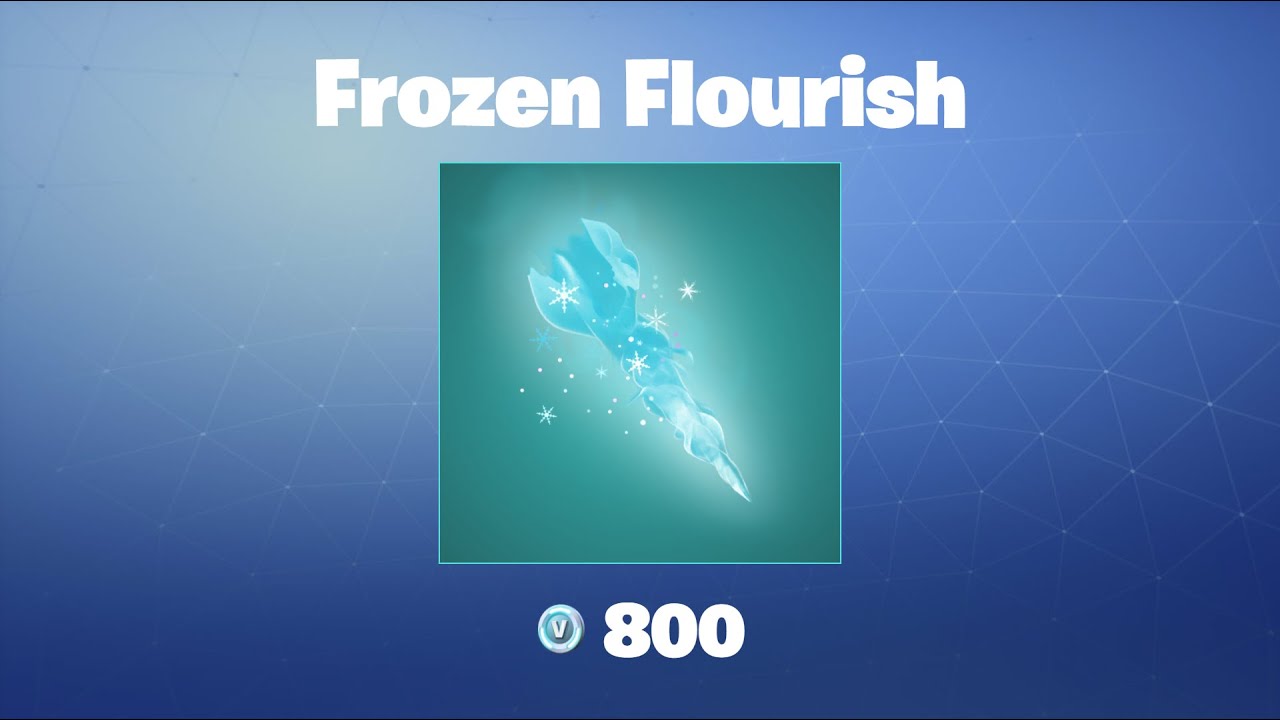 Frozen Flourish | Fortnite Pickaxe - YouTube