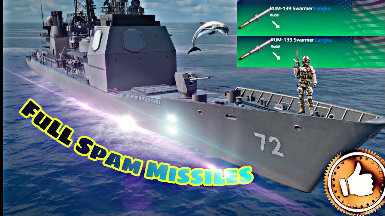 Spam Rum-139 Swammer Missiles | Modern Warships - YouTube